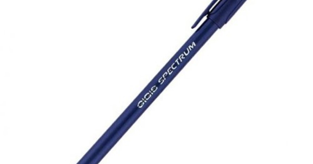 Ручка кулькова синя Unimax Spectrum 1,0 мм UX-100-02 | Купити в Час-Пік