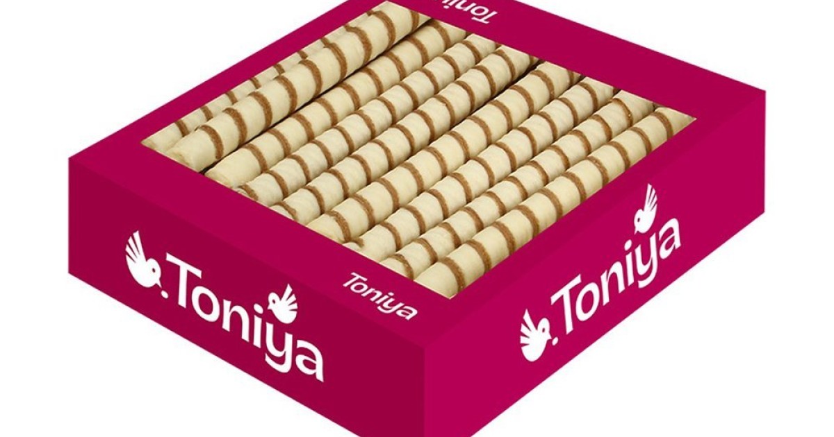 Вафельні трубочки "Олівці" Toniya 400 г — купити в Час-Пік