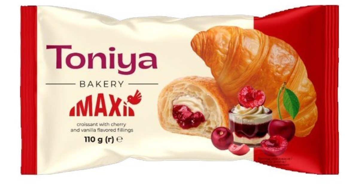 Круасан вишня та вініль 110 г Toniya - Купити в Час-Пік